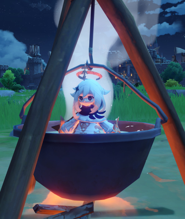 Paimon Emergency Food Mod for Genshin Impact | GI Mods