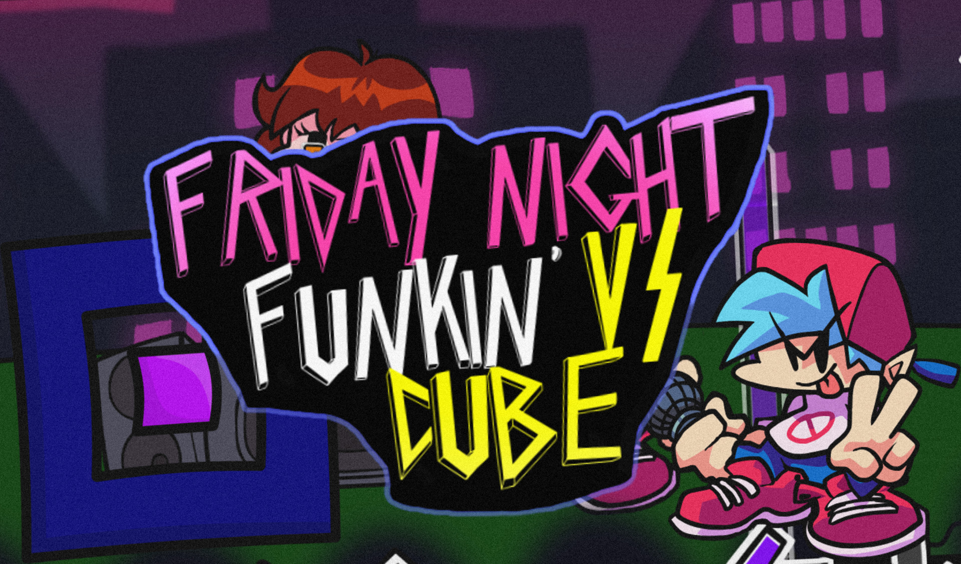VS Cube (Demo) Mod for Friday Night Funkin' | FNF Mods