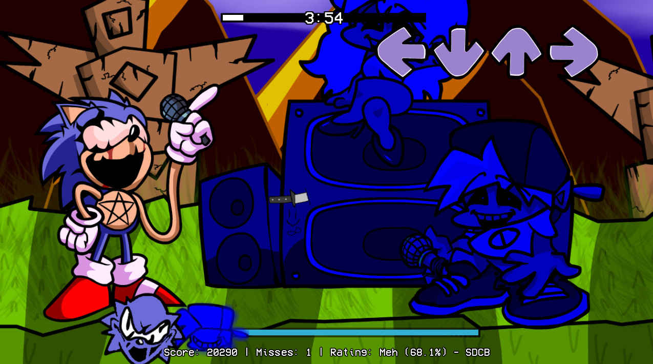 Saturday Evening Majin DLC & crossover Mod for Friday Night Funkin ...