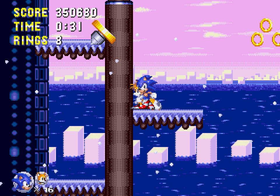 More acurate RWZ Background Mod for Sonic Triple Trouble 16 bit | Sonic ...