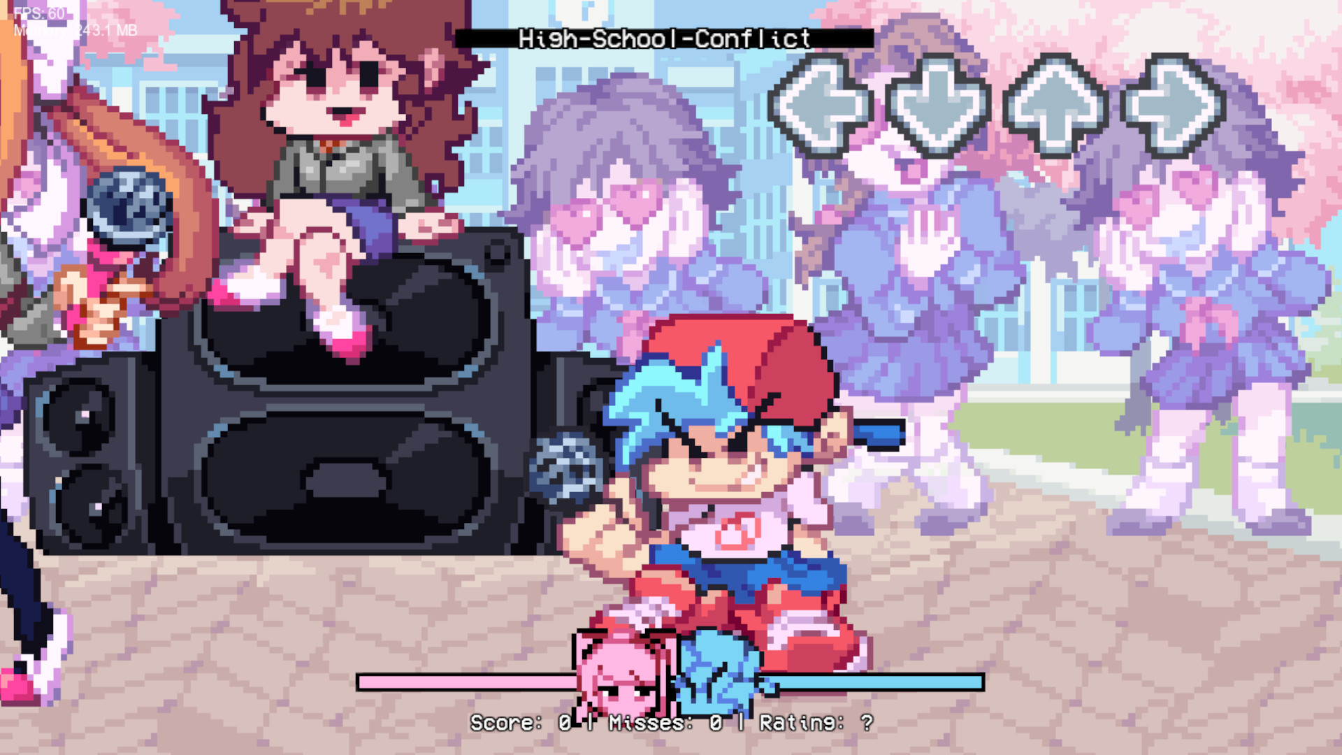 Monika Full Week Rebooted![ES]PA Mod for Friday Night Funkin' | FNF Mods