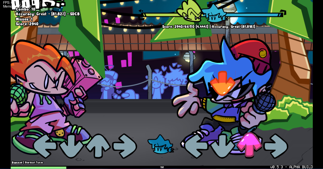 Friday Night Funkin' Egao | Blammed Remix Update Mod for Friday Night ...
