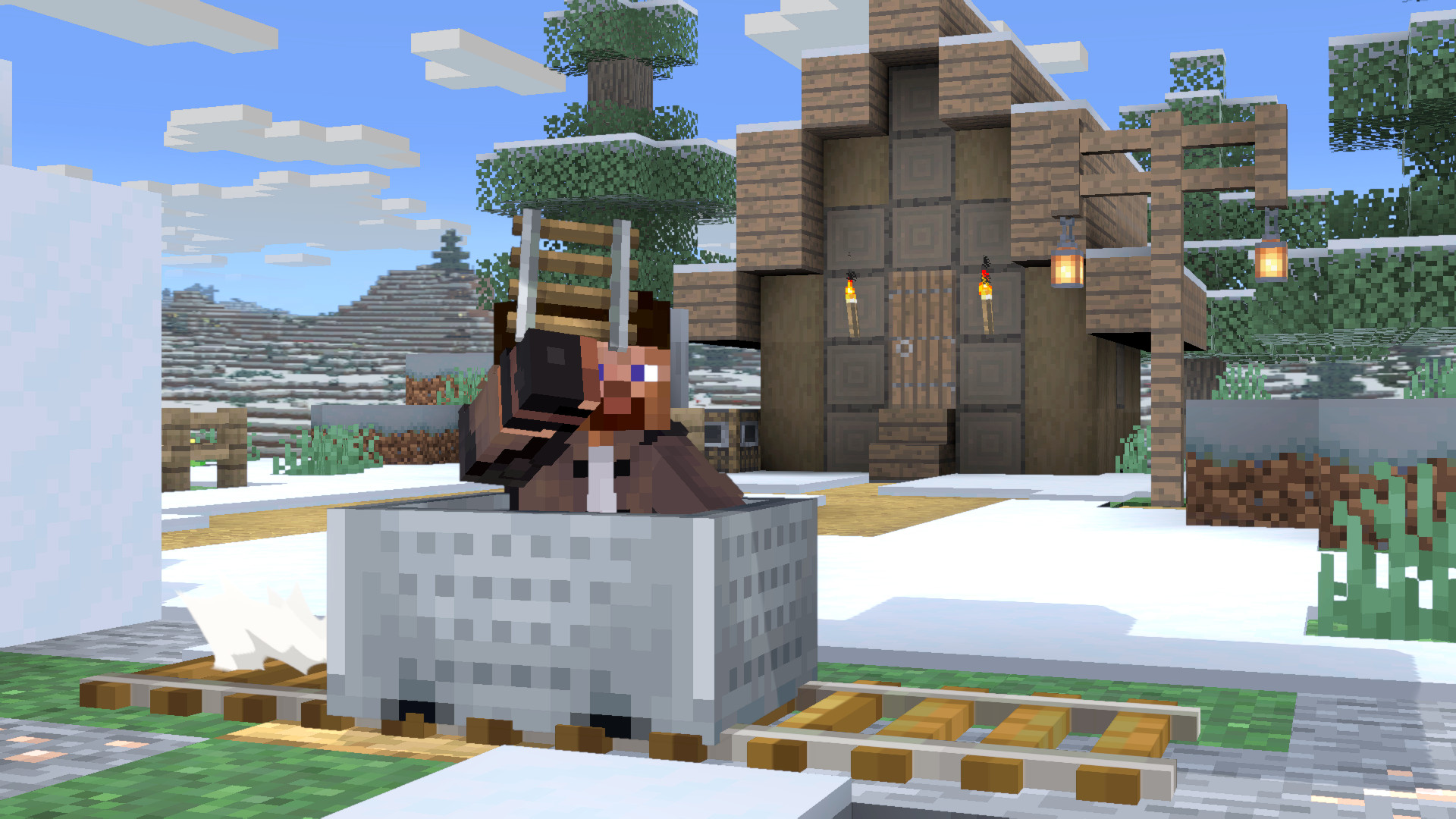 Winter Casual Steve [Super Smash Bros. Ultimate] [Mods]