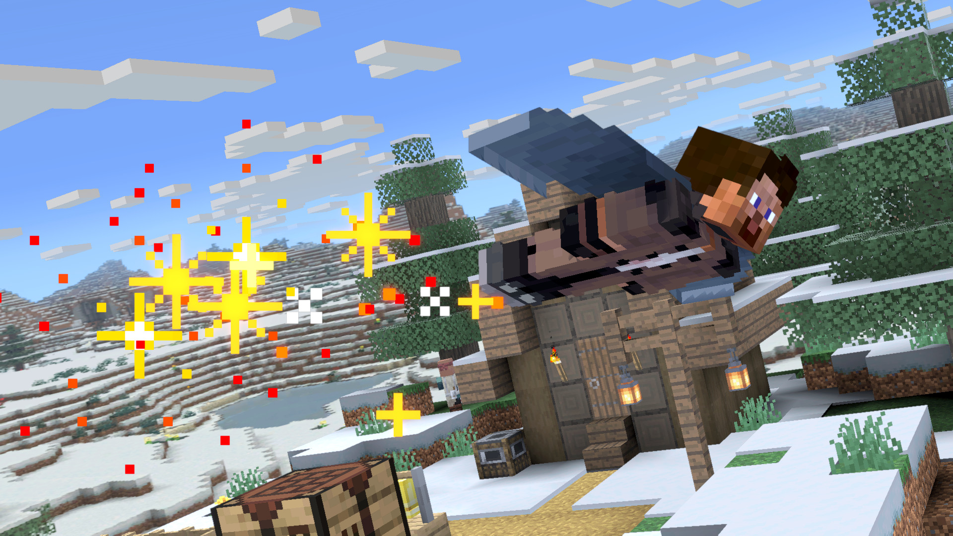 Winter Casual Steve [Super Smash Bros. Ultimate] [Mods]