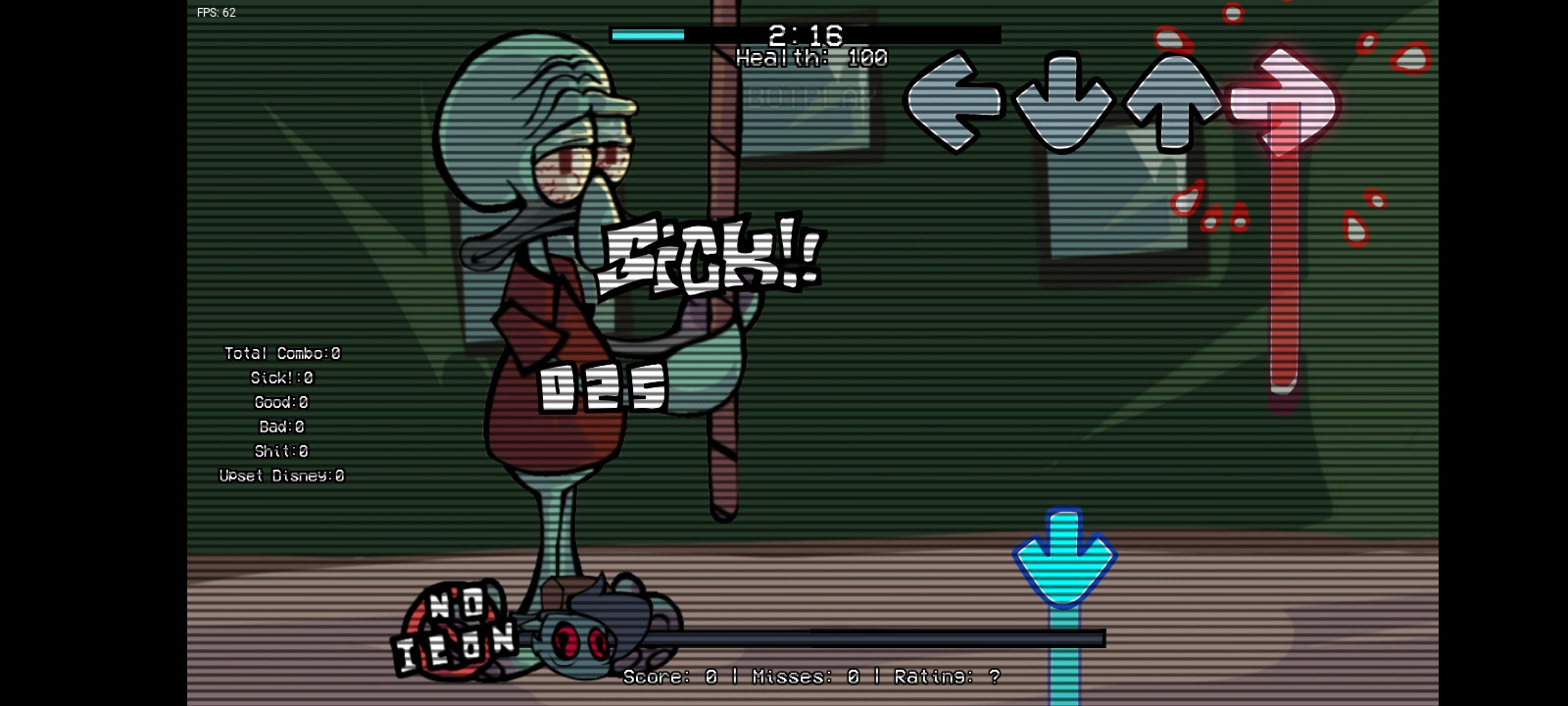 Squidward's Bad Day FanBuild Mod for Friday Night Funkin' | FNF Mods