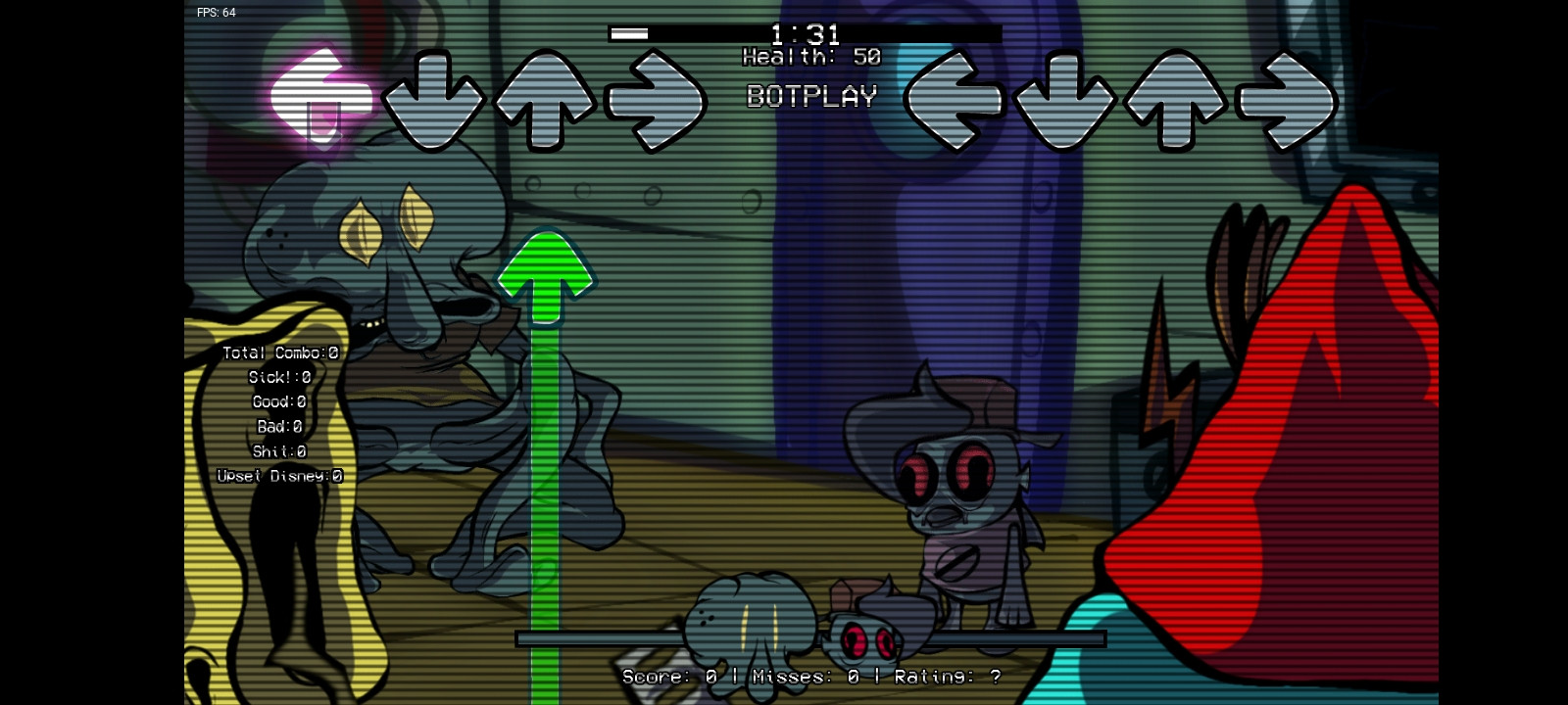 Squidward's Bad Day FanBuild Mod for Friday Night Funkin' | FNF Mods