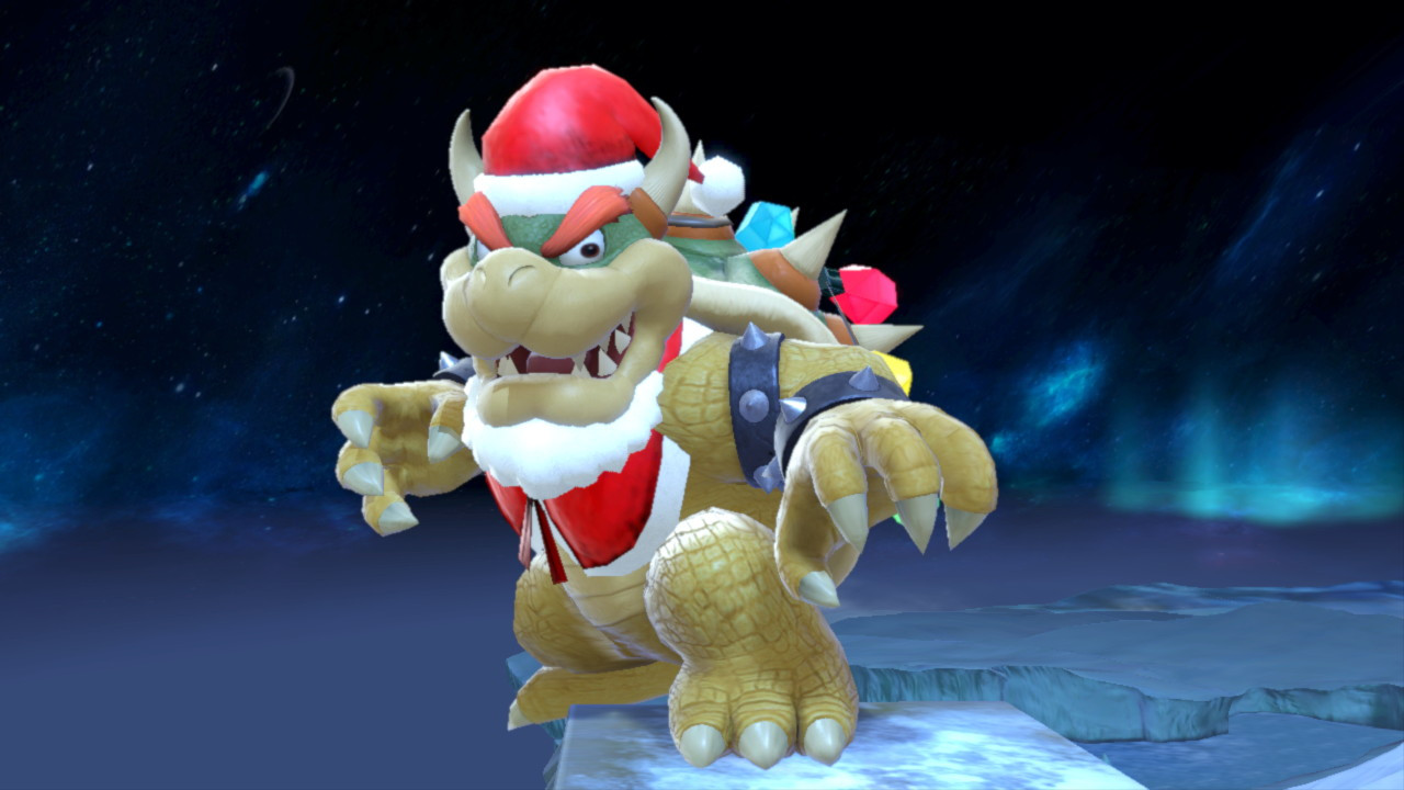 Bowser (Santa) Mod for Super Smash Bros. Ultimate | SSBU Mods