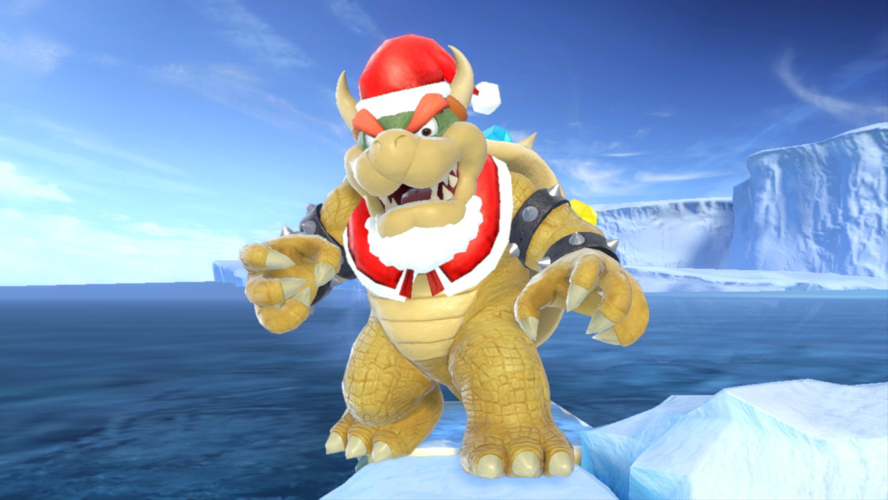 Bowser (Santa) Mod for Super Smash Bros. Ultimate | SSBU Mods