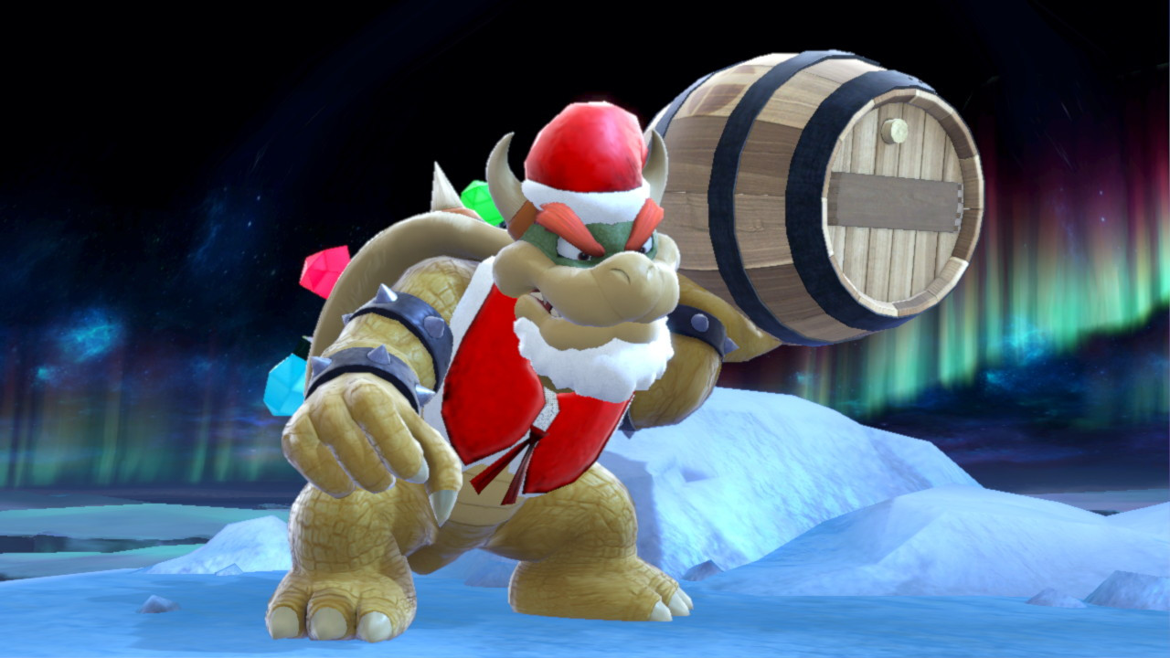Bowser (Santa) Mod for Super Smash Bros. Ultimate | SSBU Mods