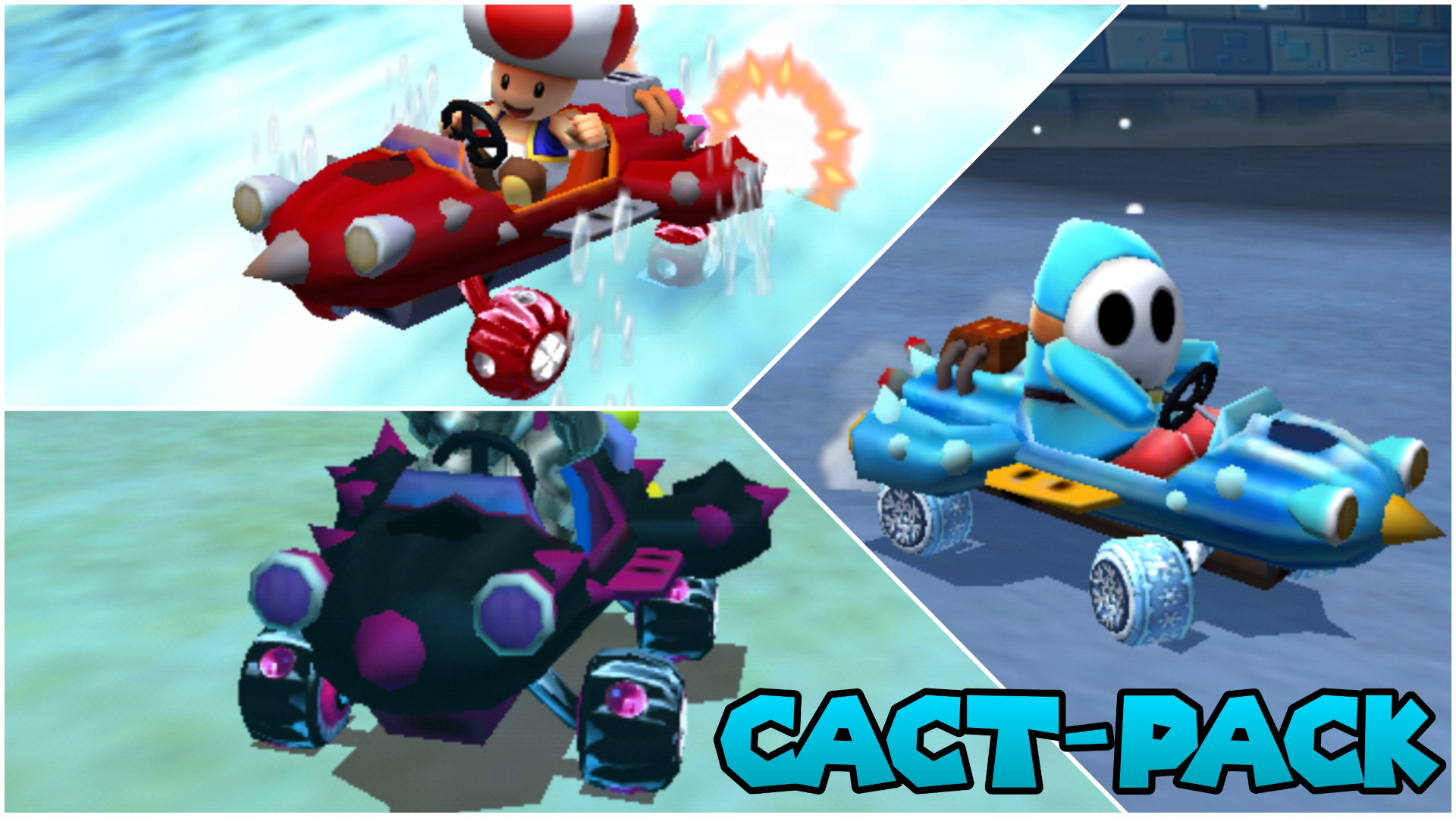 Cact-Pack Mod for Mario Kart 7 | MK7 Mods