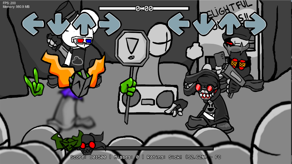 MADNESS: Confrontation Mod for Friday Night Funkin' | FNF Mods