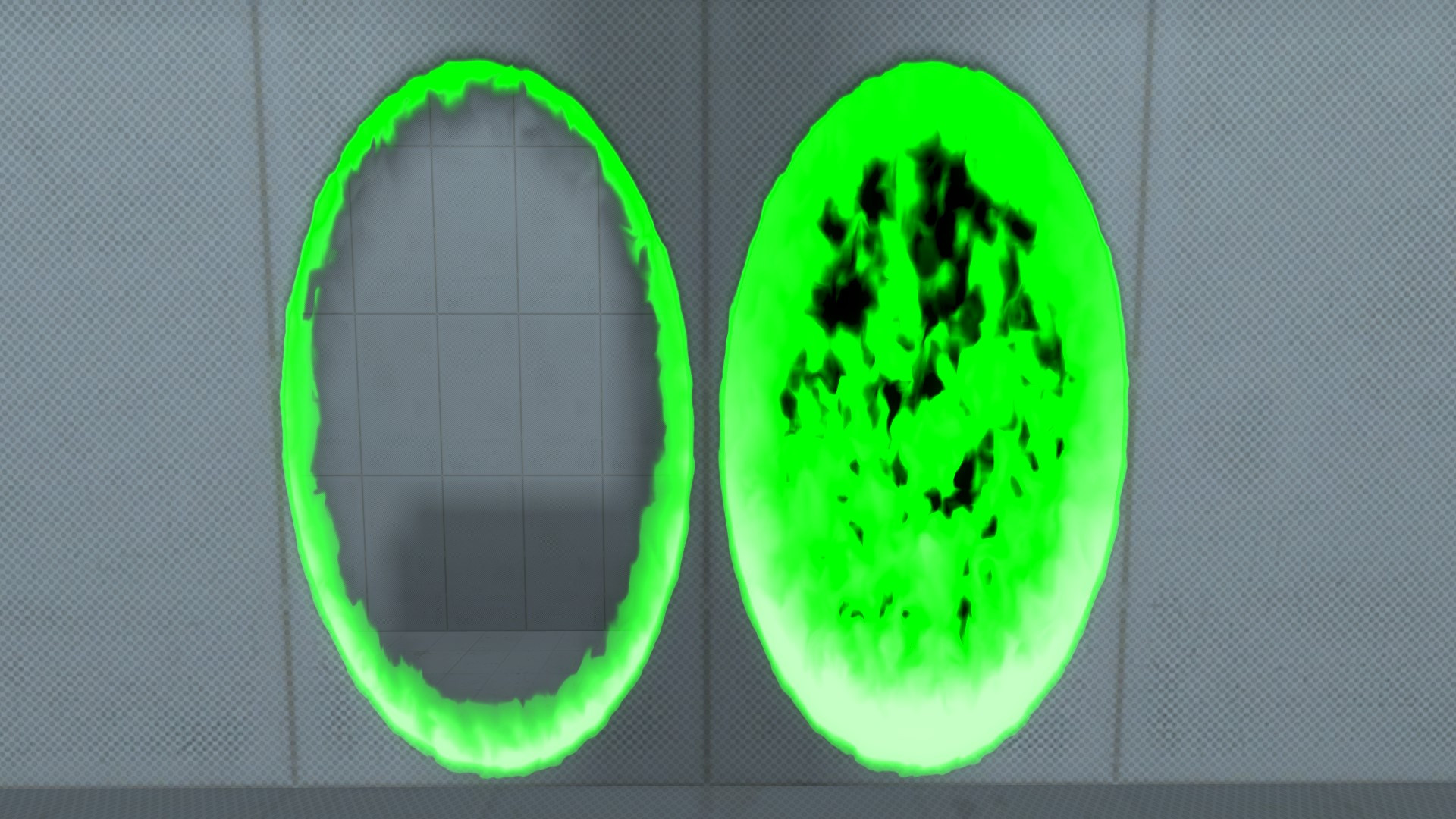 Blue and Green Portals [Portal 2] [Mods]
