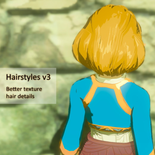 Zelda Travel Dress & Hair for Linkle Mod for The Legend of Zelda ...