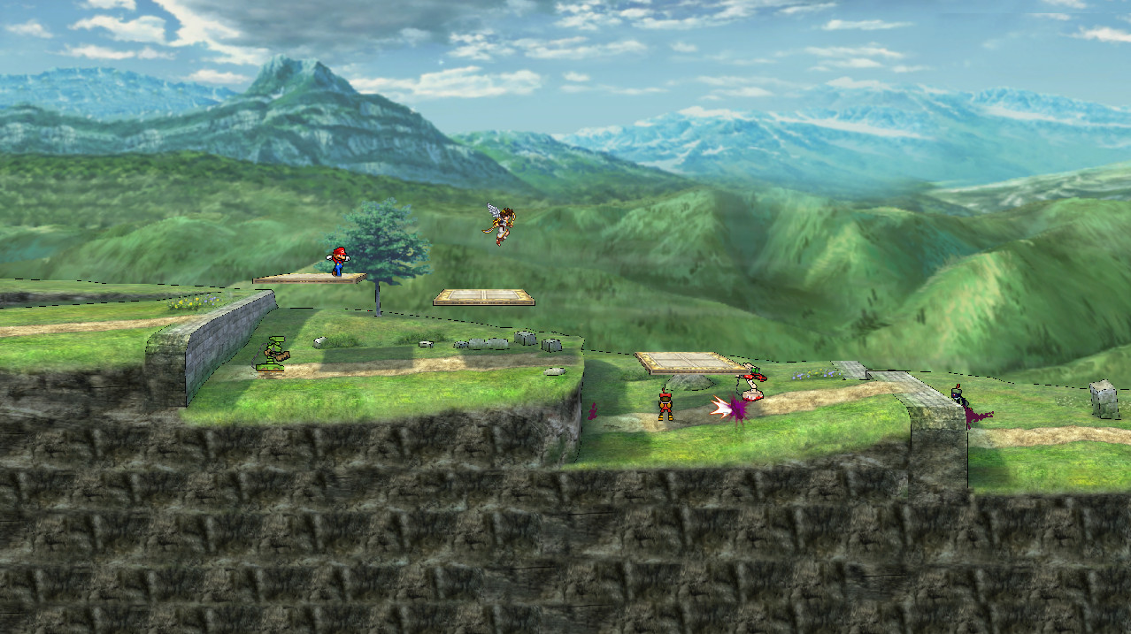 The Plain (Super Smash Bros. Brawl) Mod for Super Smash Bros. Crusade ...