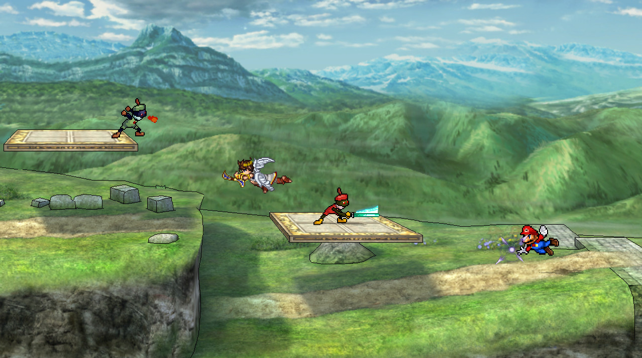The Plain (Super Smash Bros. Brawl) Mod for Super Smash Bros. Crusade ...