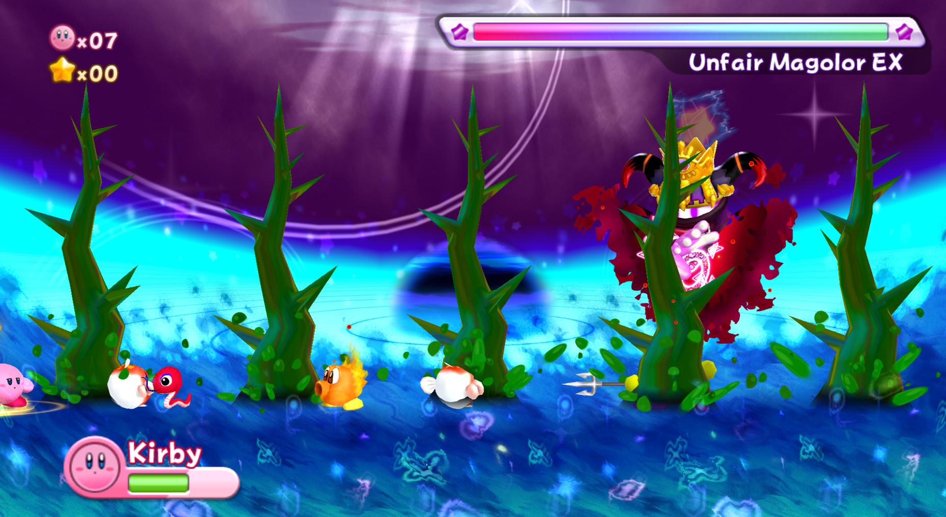 Unfair Magolor Soul: THE PREQUEL Mod for Kirby's Return to Dream Land ...