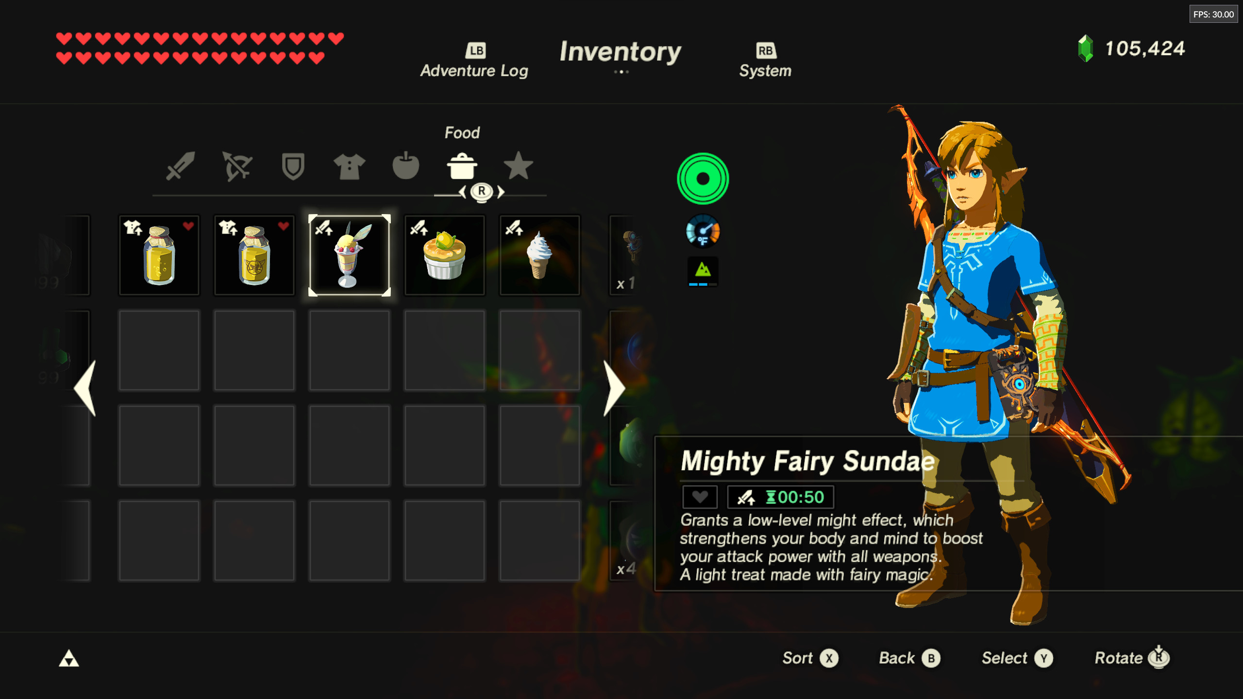 Improved HD Modded Icons Mod for The Legend of Zelda: Breath of the ...