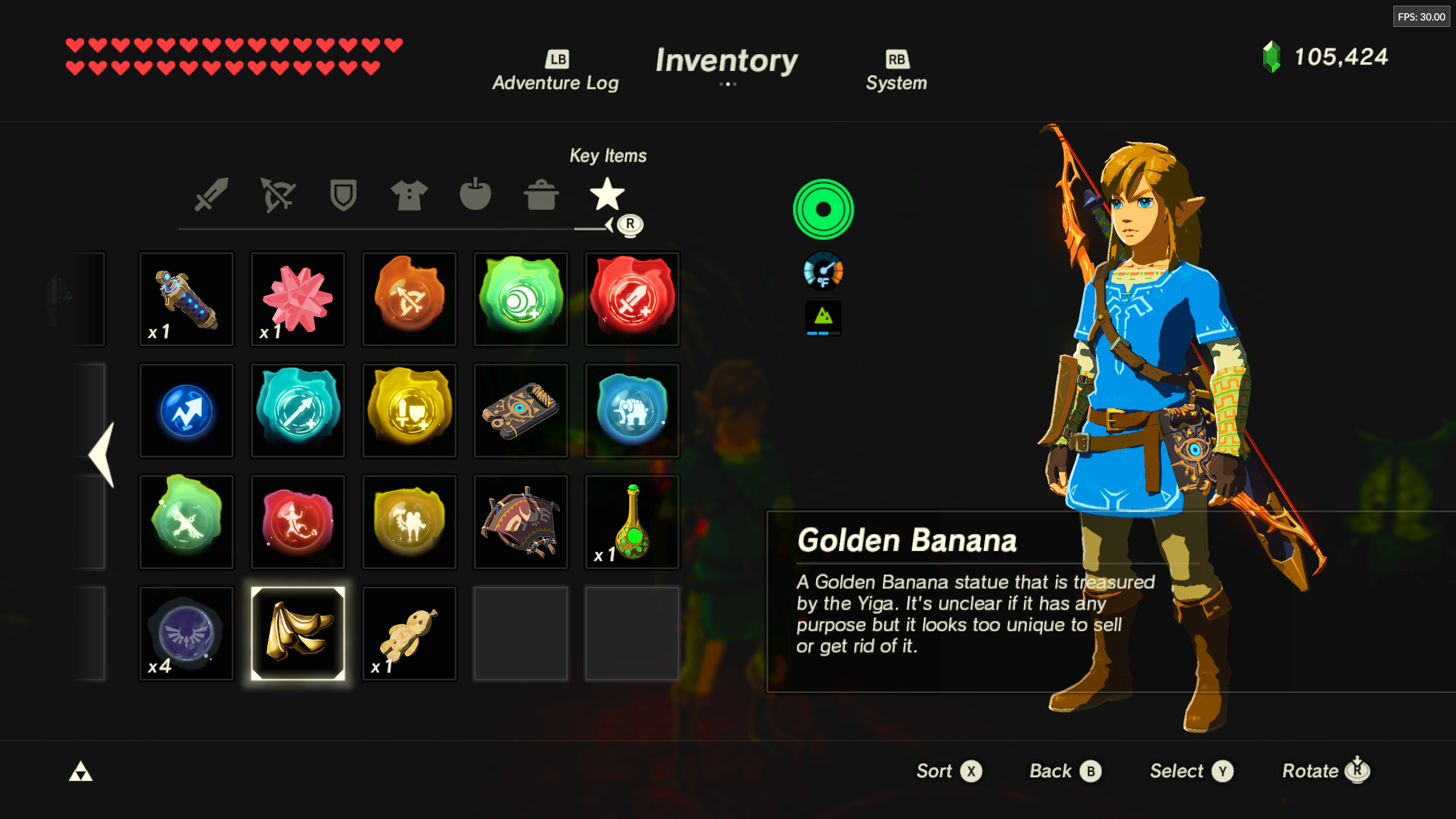 Improved HD Modded Icons Mod for The Legend of Zelda: Breath of the ...