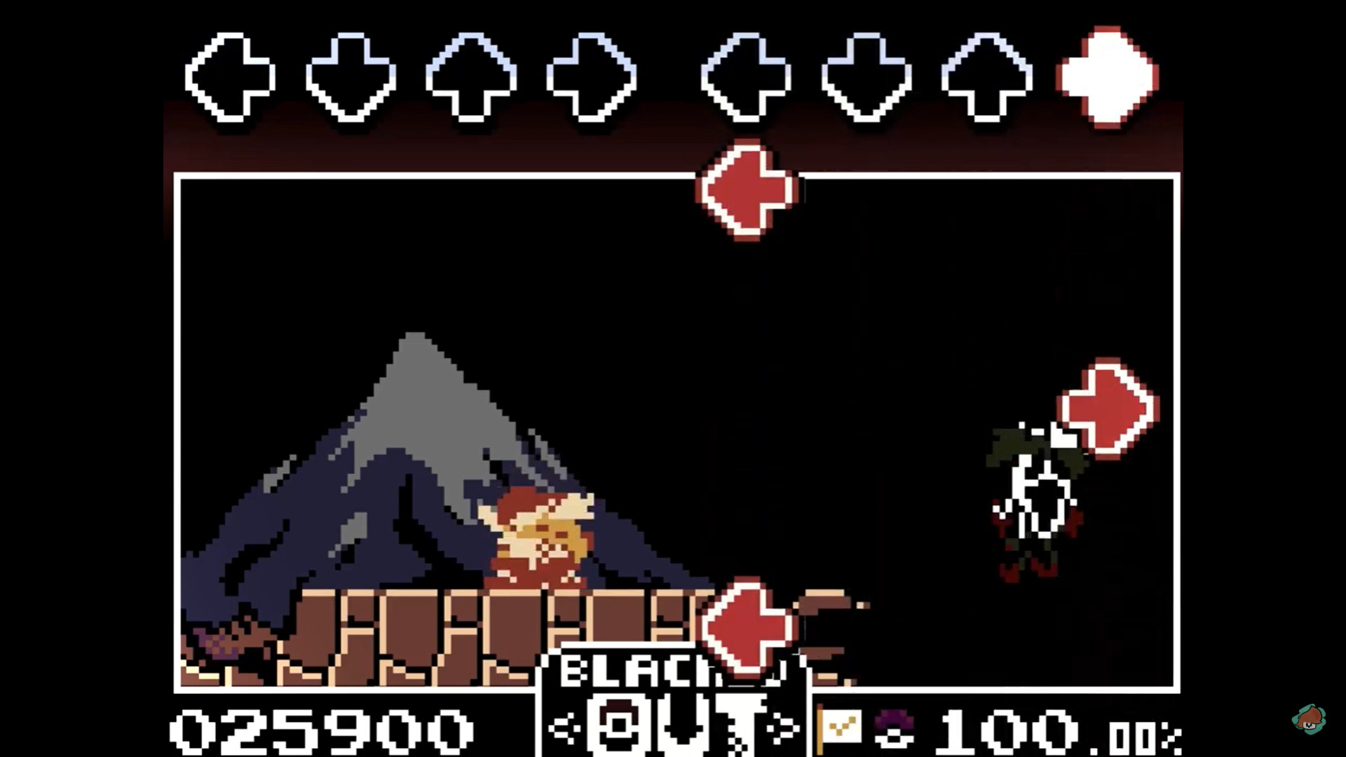 BLACKED OUT - A Game over remix Mod for Friday Night Funkin' | FNF Mods
