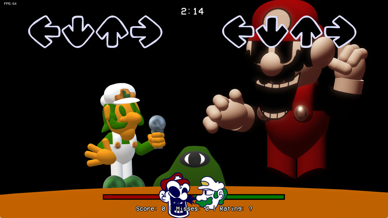VS mario 85... (Paint 3d Edition) Mod for Friday Night Funkin' | FNF Mods