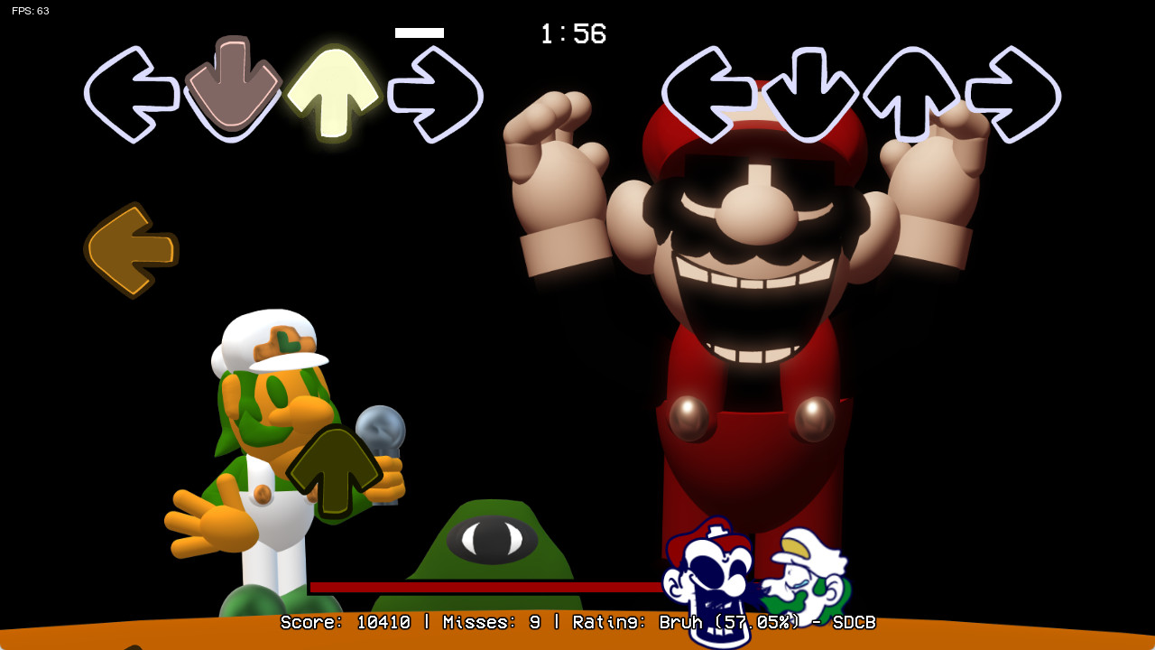 VS mario 85... (Paint 3d Edition) Mod for Friday Night Funkin' | FNF Mods