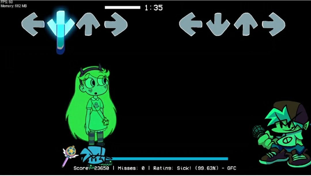 FNF Vs. Star Butterfly V1 Mod for Friday Night Funkin' | FNF Mods