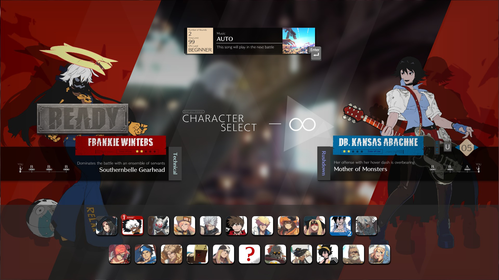 UIR UI and Text Mod [GUILTY GEAR -STRIVE-] [Mods]