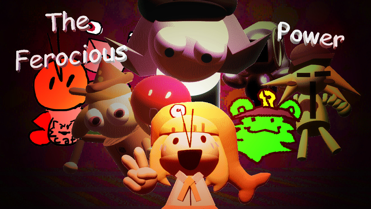 Ferocious: Power's Silly Video-Game Game Cover Mod for Friday Night ...