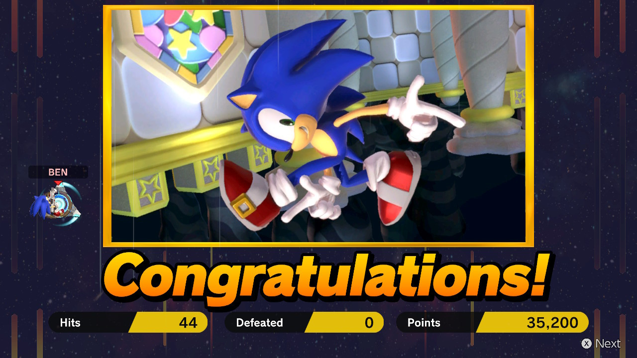 New Sonic Classic Mode Image Mod for Super Smash Bros. Ultimate | SSBU Mods