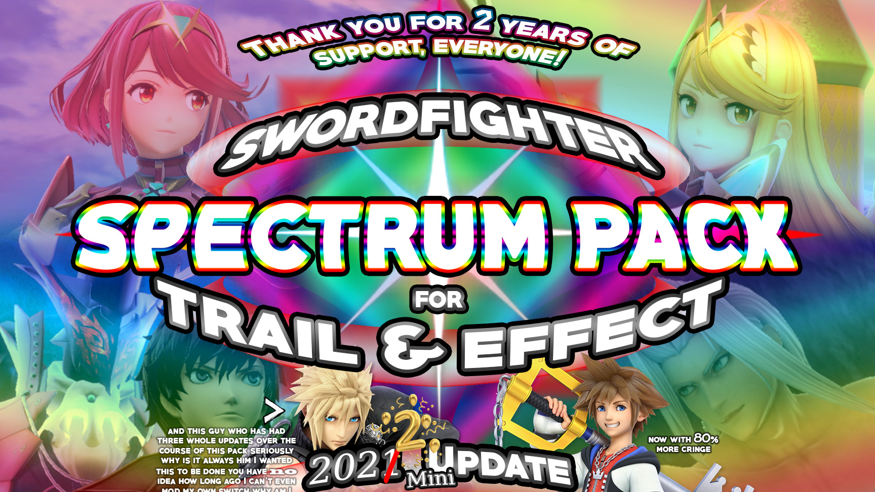 Swordfighter Spectrum Trail & Effect Pack (2022) Mod for Super Smash ...