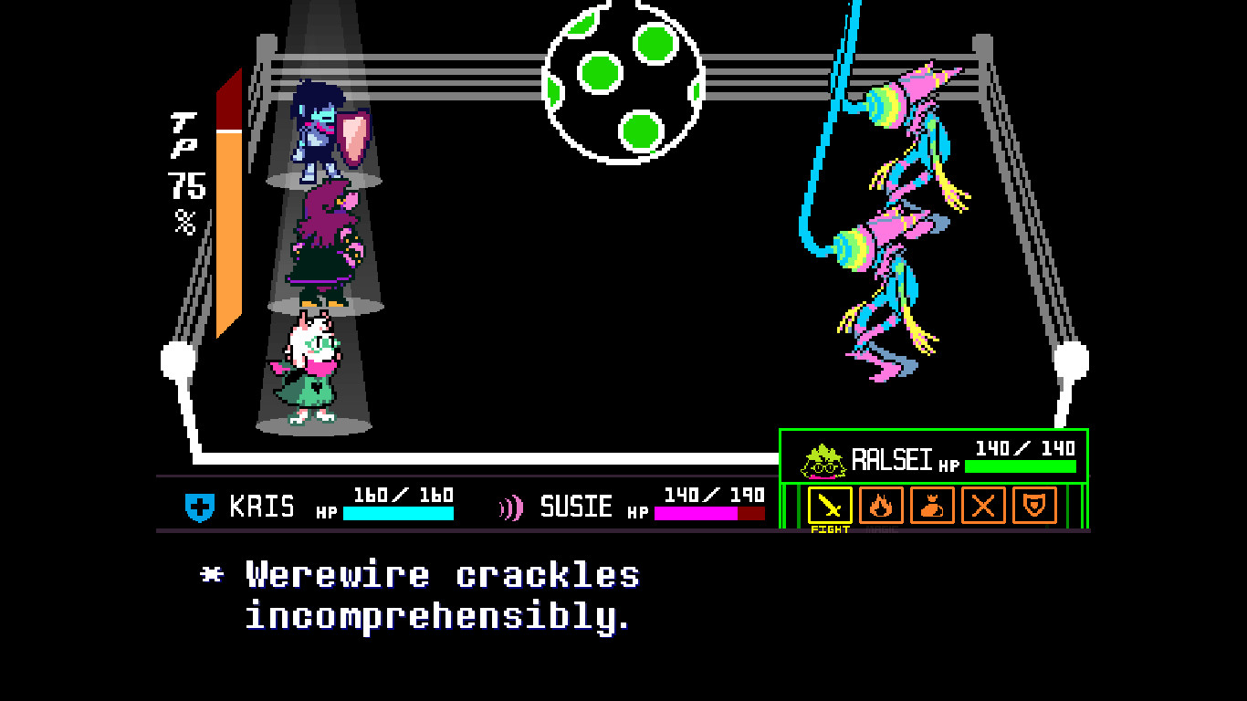 susie battle sprite with visible eyes restored [Deltarune] [Mods]