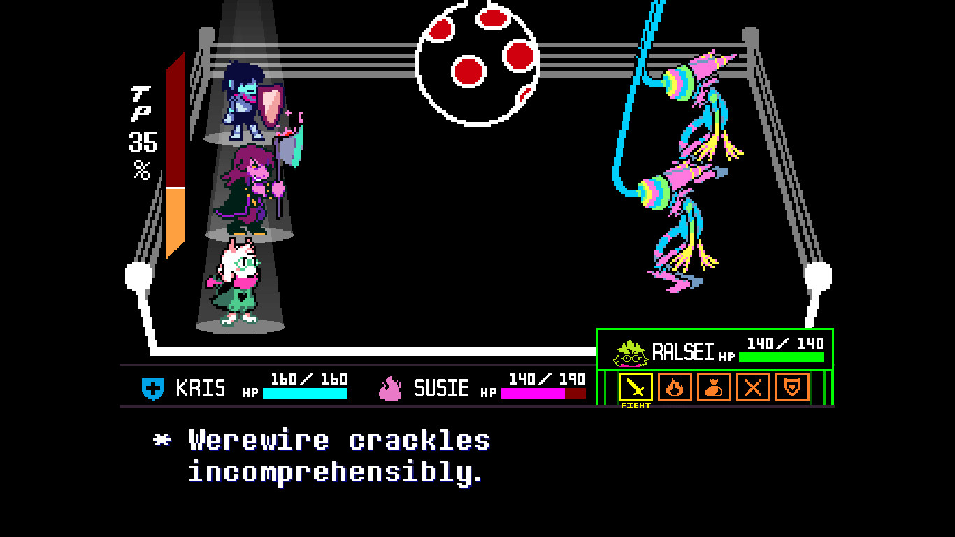 susie battle sprite with visible eyes restored [Deltarune] [Mods]