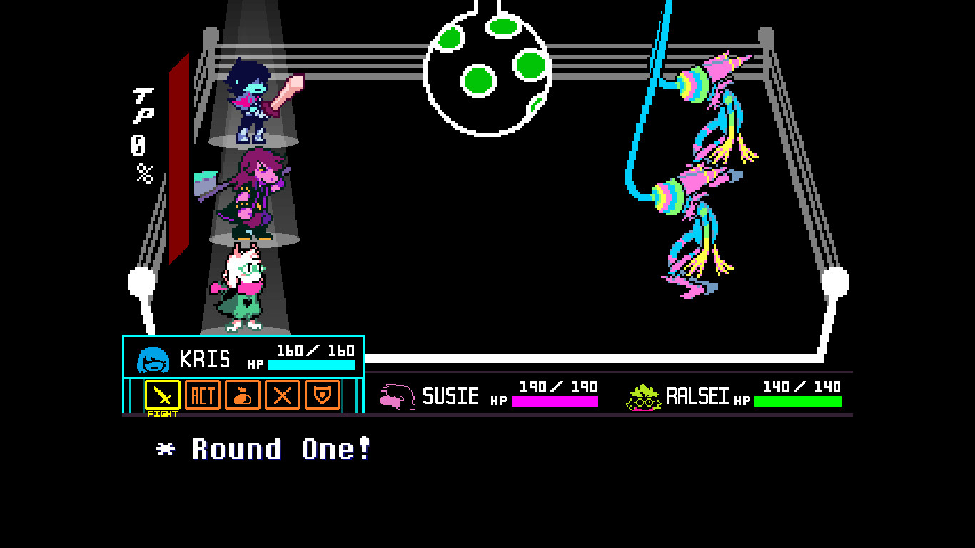 susie battle sprite with visible eyes restored [Deltarune] [Mods]