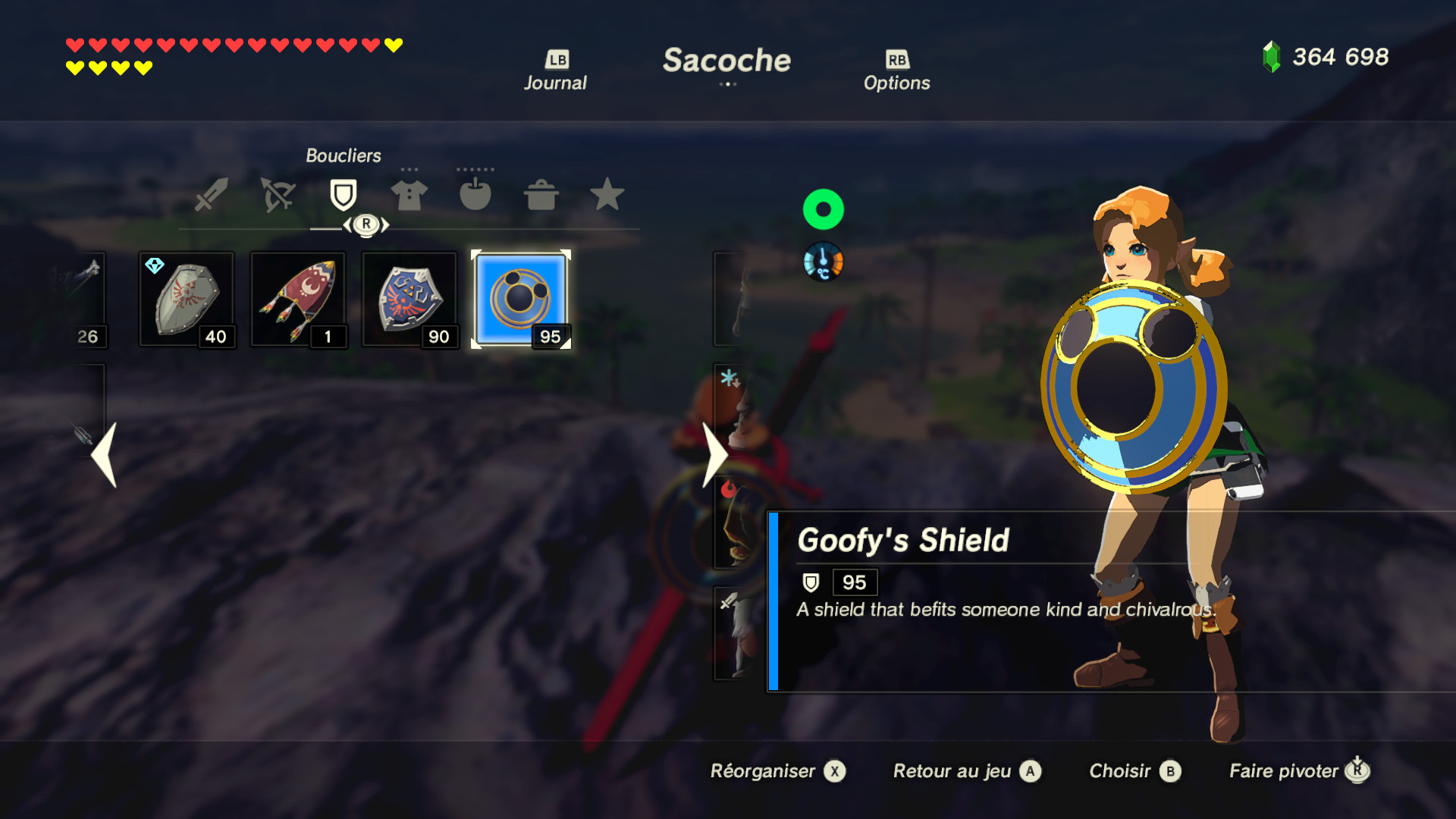 Goofy's Shield (Kingdom Hearts) [The Legend of Zelda: Breath of the ...