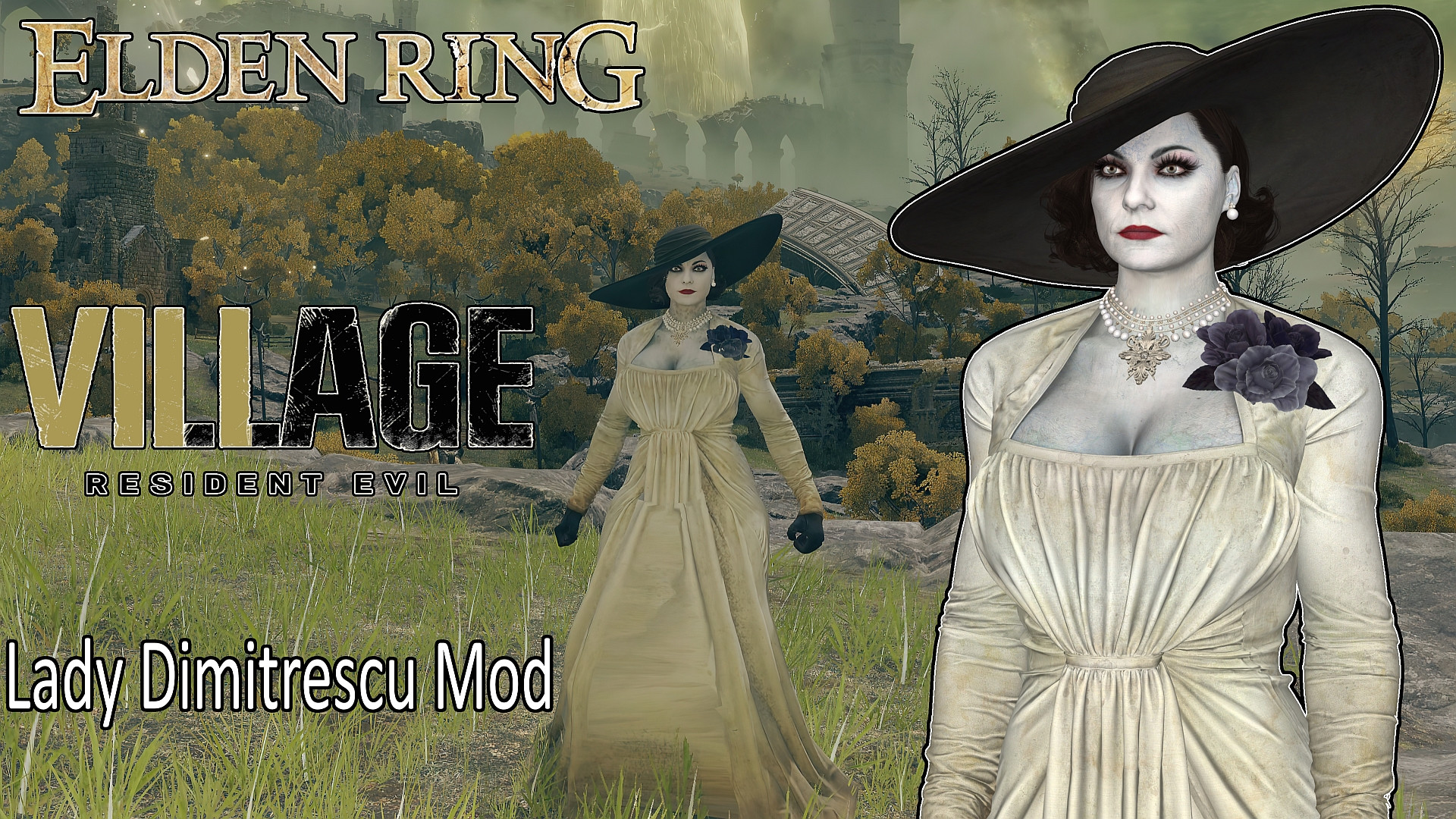 Elden Ring Resident Evil 8 Lady Dimitrescu Mod Mod for Elden Ring ...