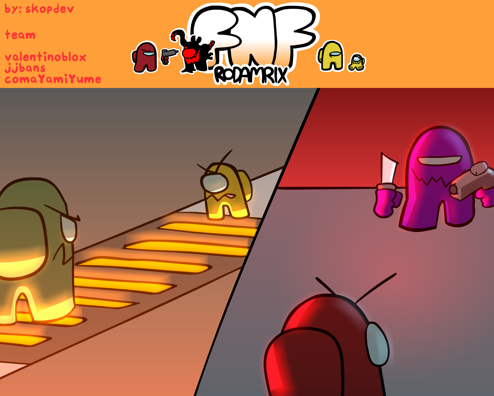 FNF!Rodamrix [DEMO] [Friday Night Funkin'] [Mods]