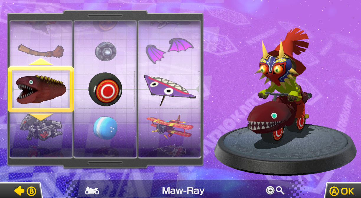 Maw-Ray Bike [Mario Kart 8] [Mods]