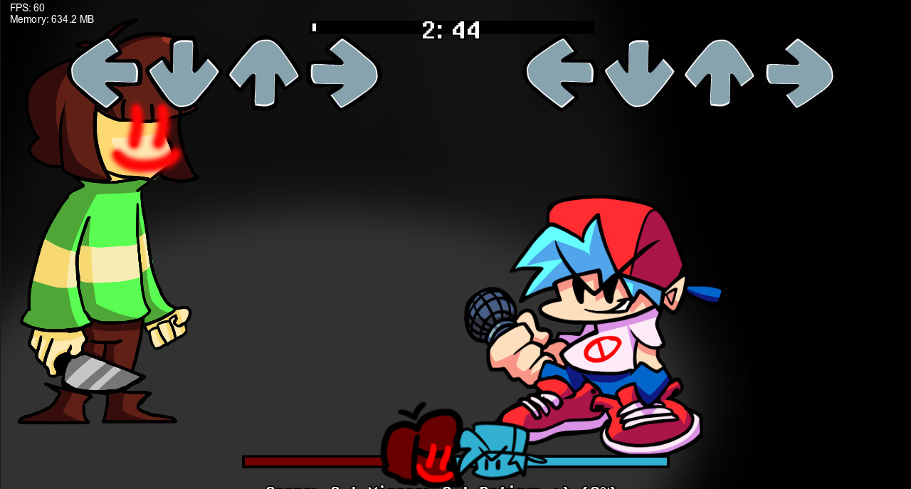 [SENSITIVE CONTENT] Friday Night Funkin' VS Chara UNDERTALE Mod for ...