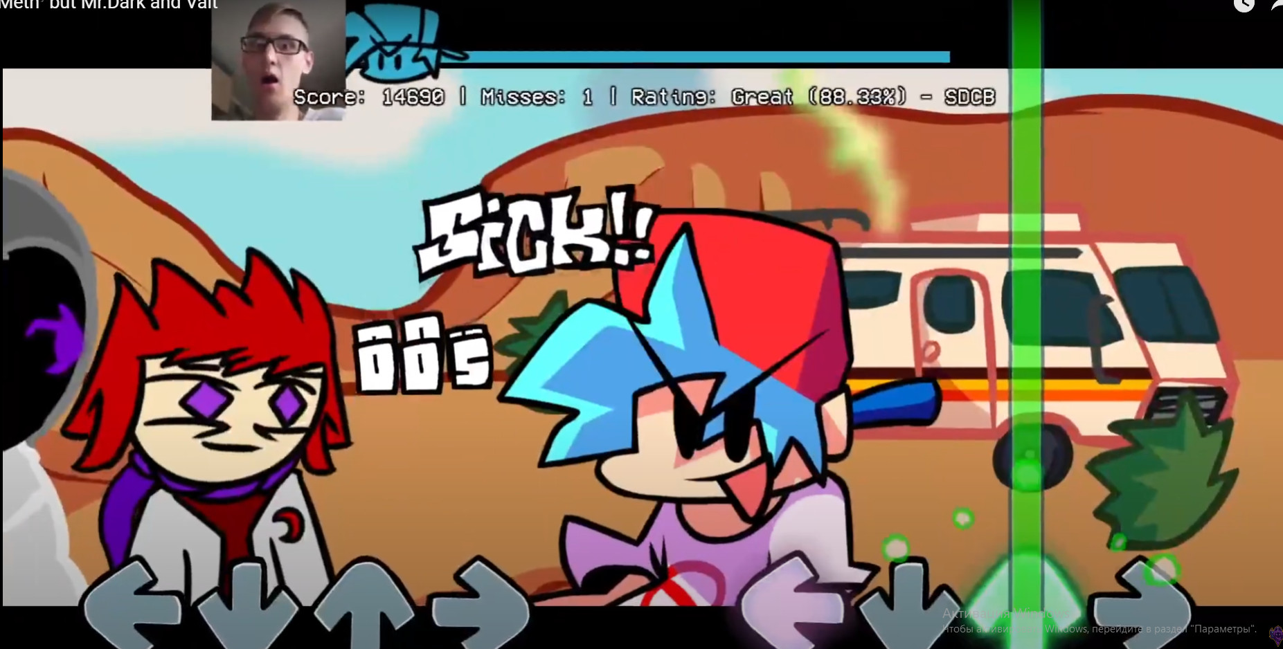 "Meth" but Mr.Dark and Vait sing it Mod for Friday Night Funkin' | FNF Mods