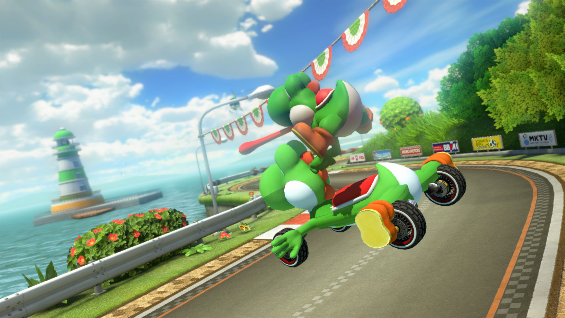 Turbo BIRDO and Turbo YOSHI [Mario Kart 8 Deluxe] [Mods]