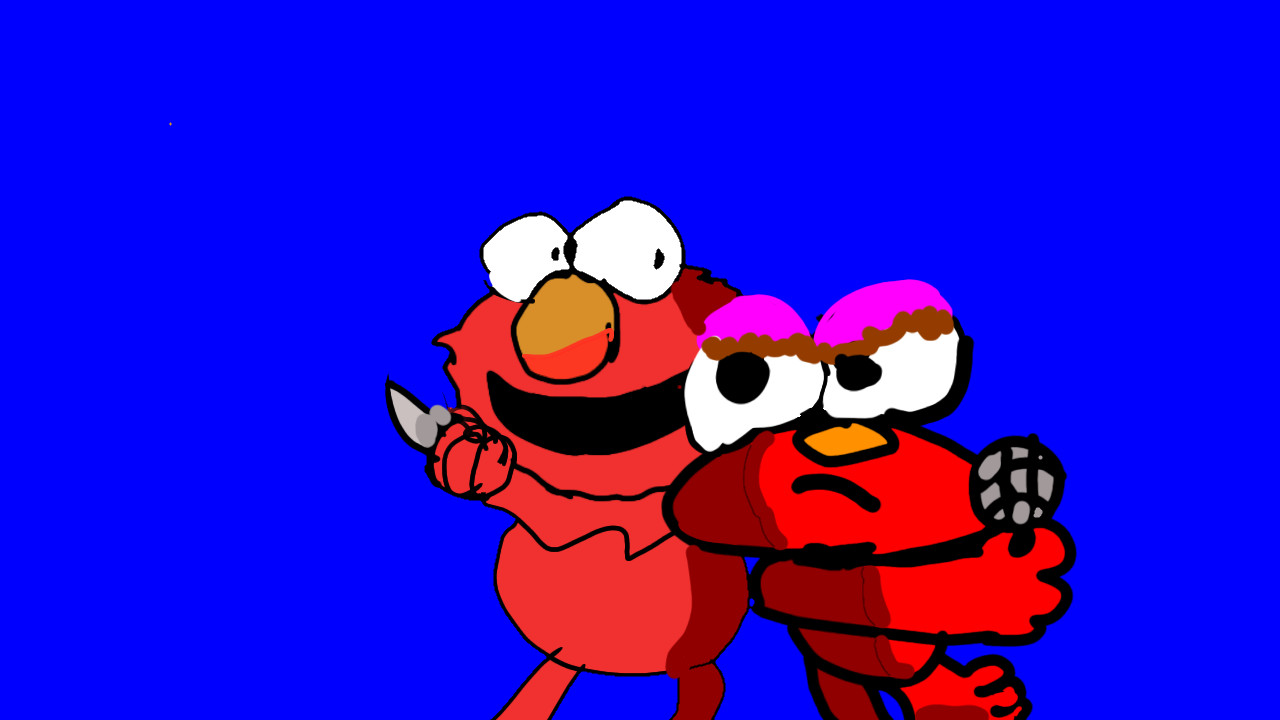 Elmo From Sesame Street Over Boyfriend Mod for Friday Night Funkin ...