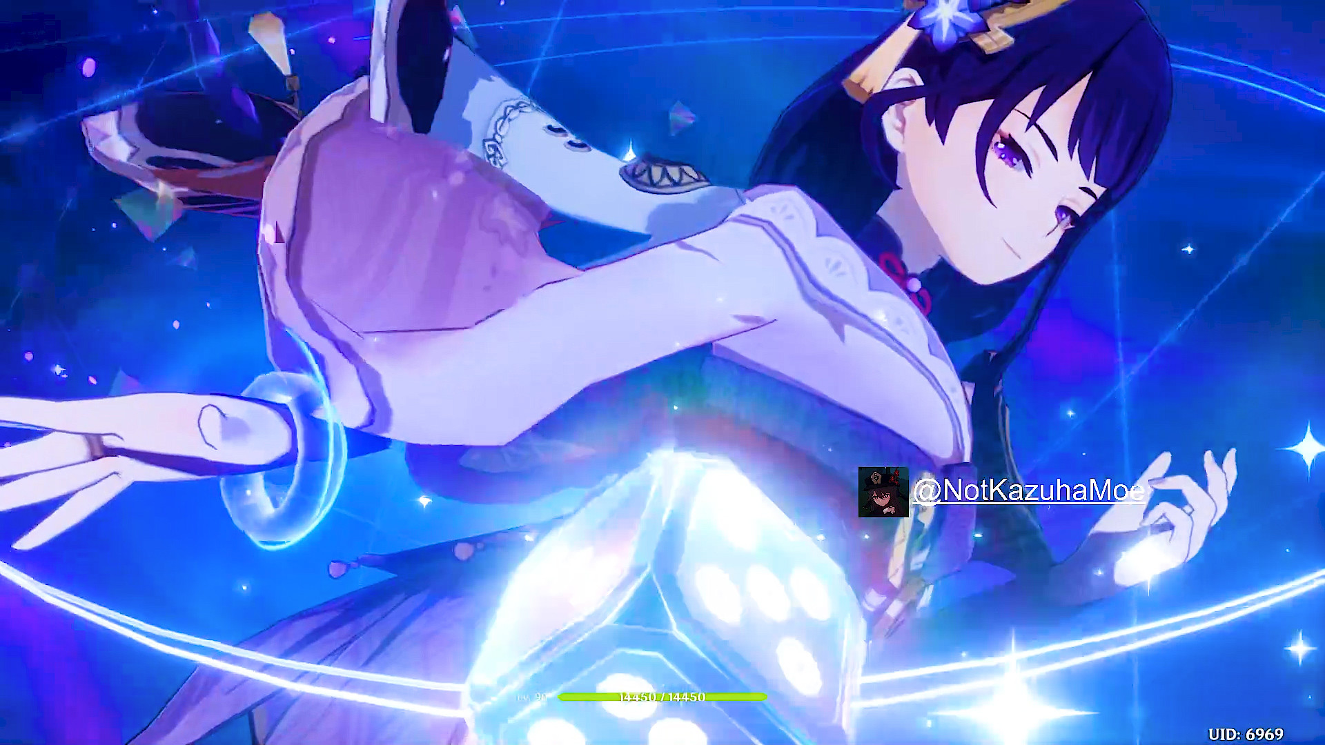 Raiden as Yelan Mod for Genshin Impact | GI Mods