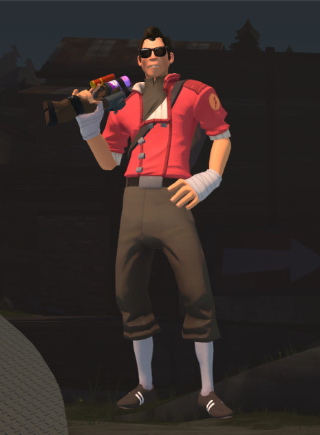 Blue shadows / warm highlights lightwarp Mod for Team Fortress 2 | TF2 Mods