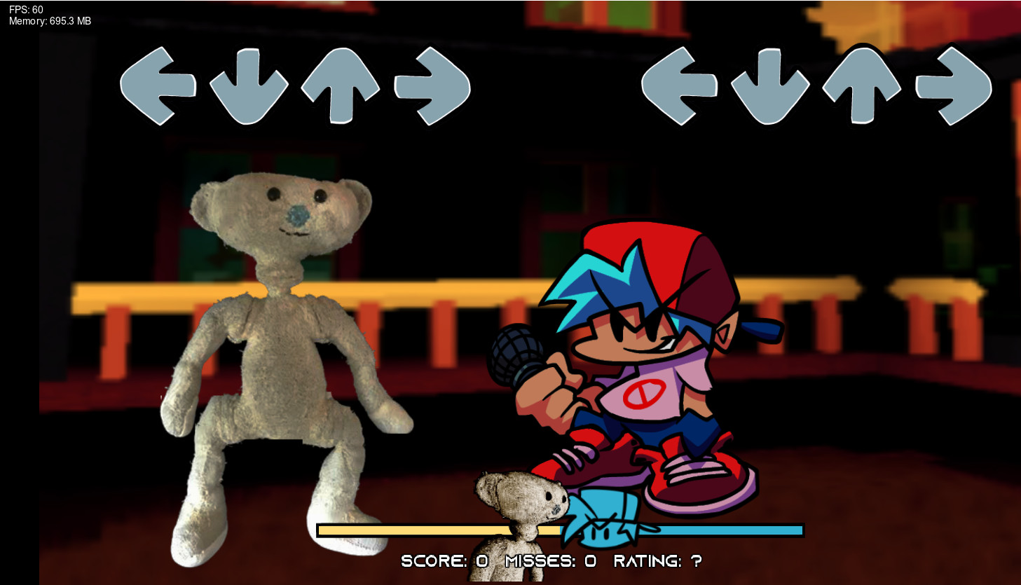 VS The Bear (HOTFIX) Mod for Friday Night Funkin' | FNF Mods