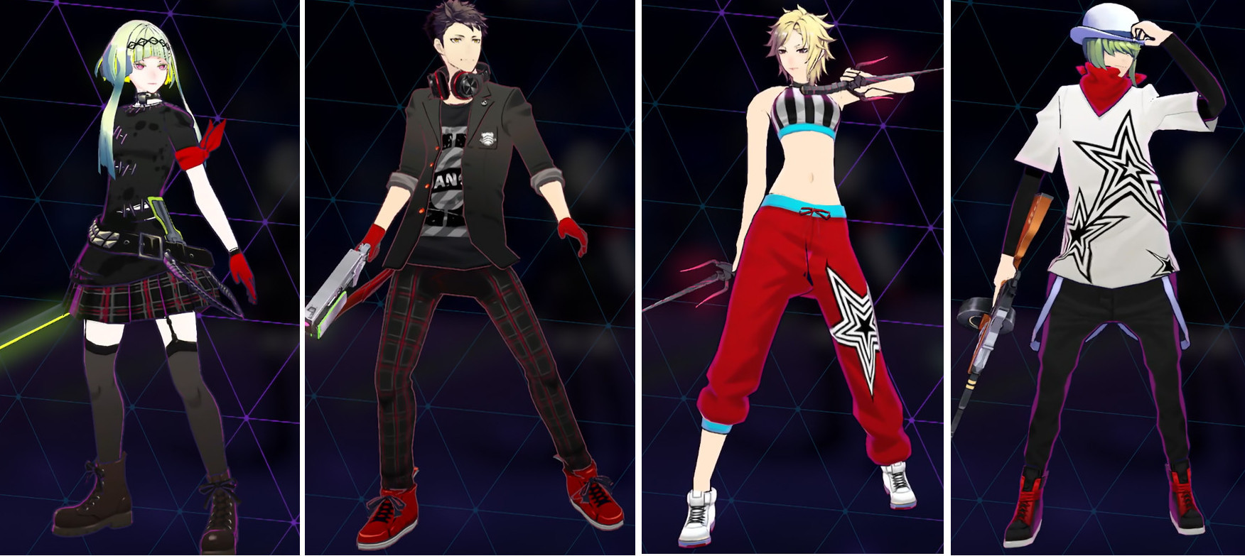Persona 5 Dancing in Starlight Costume Pack Mod for Soul Hackers 2 ...