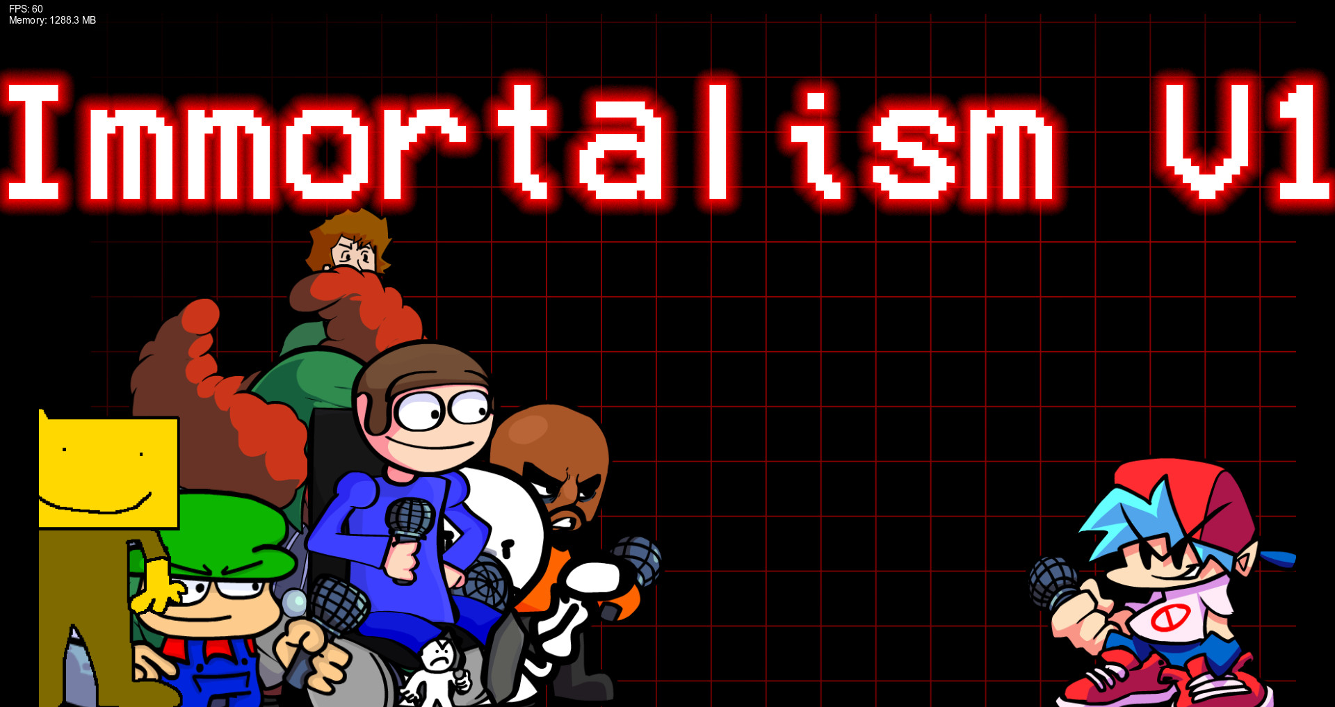 FNF: Playable Immortalism Chart [Friday Night Funkin'] [Mods]