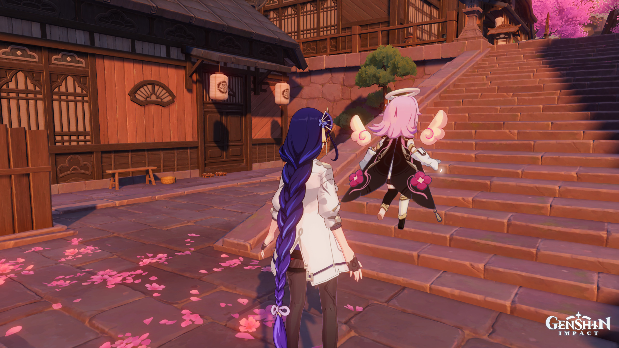 ELF Elysia over Paimon Mod for Genshin Impact | GI Mods