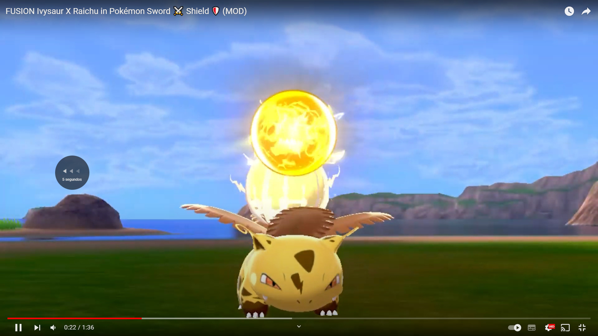 FUSION Ivysaur X Raichu Mod for Pokemon Sword & Shield | SWSH Mods