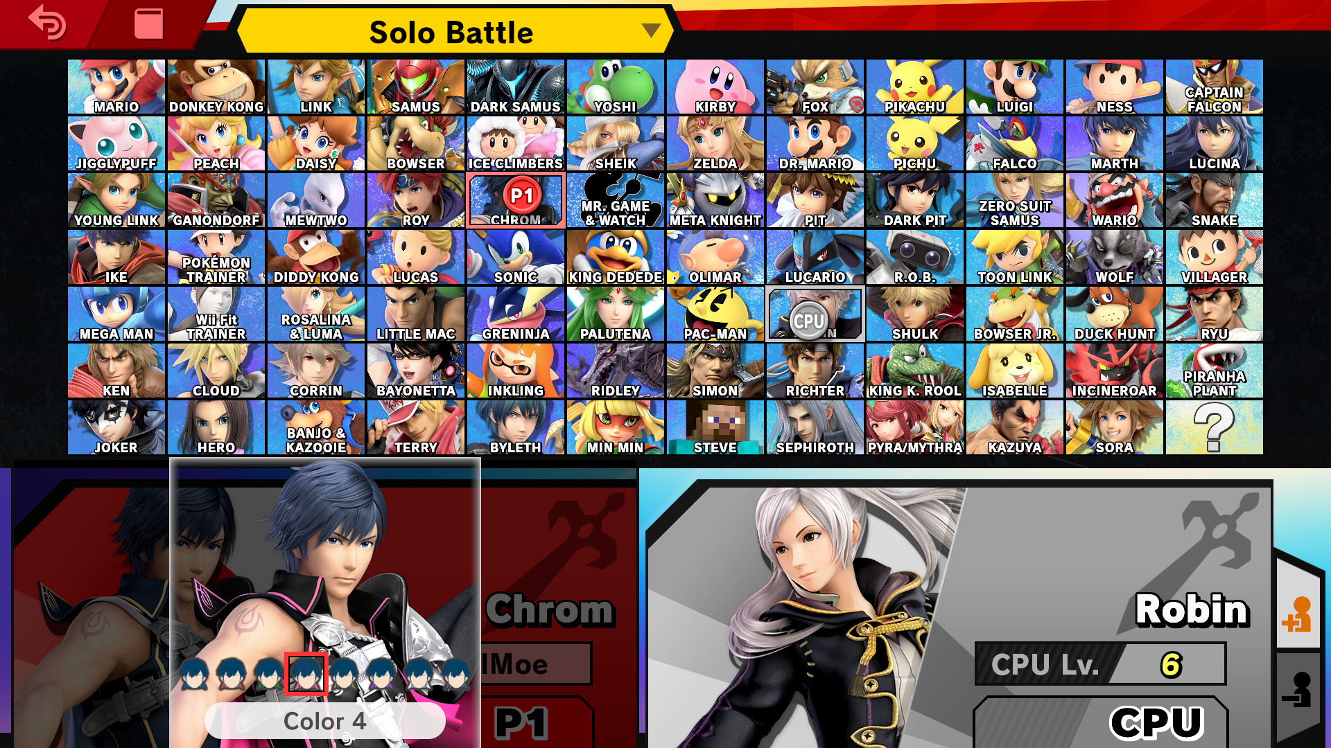 Raiden's Angels Chrom [Super Smash Bros. Ultimate] [Mods]
