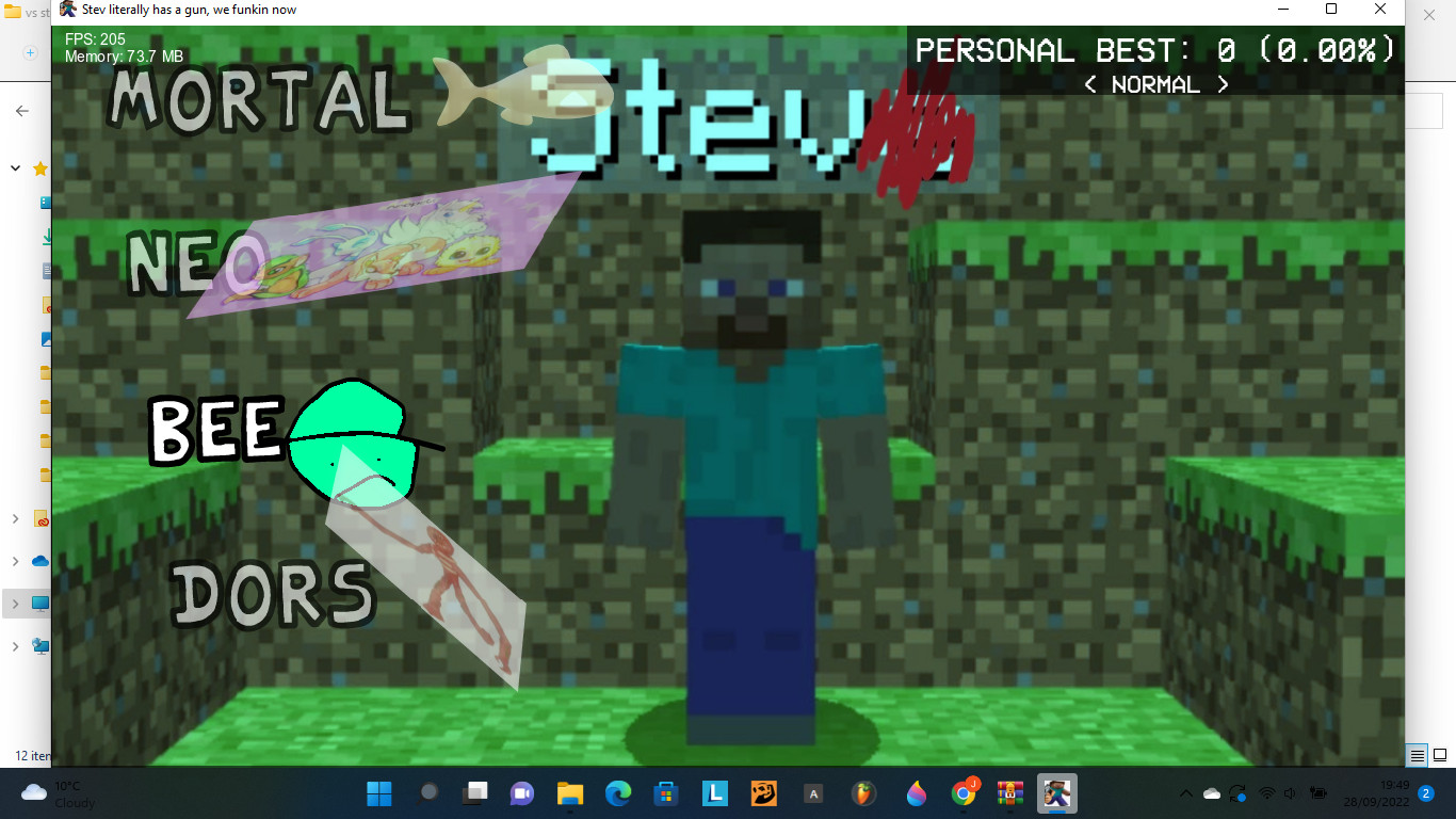 Vs O Full Week V3 Cancelled Build Mod for Friday Night Funkin' | FNF Mods